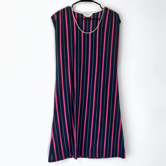 Sears | Dresses | Vintage Sears 6s Single Stitch Striped Casual Shift ...